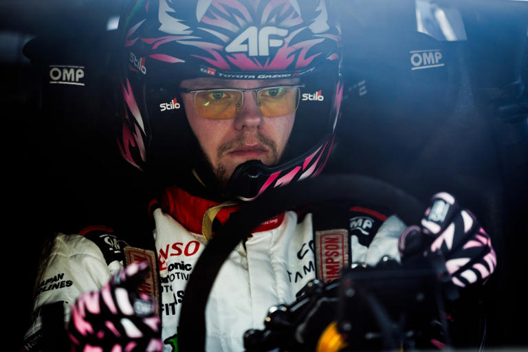 Oliver Solberg niega haber asumido demasiado riesgo antes de chocar en ...