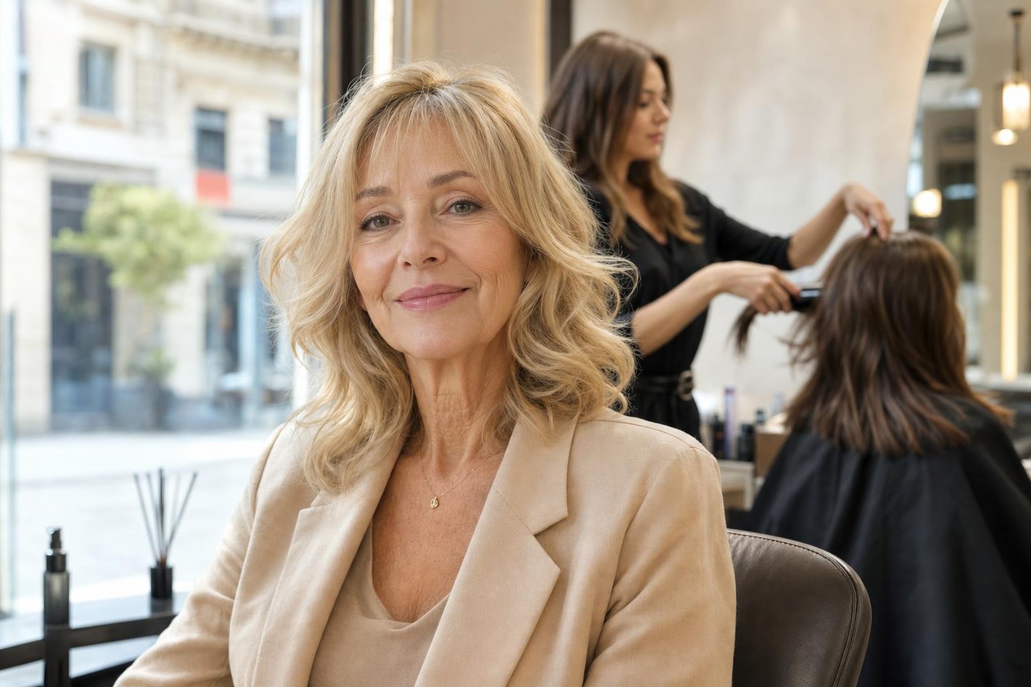 Après 50 ans, le blond doré vous durcit les traits : cette nouvelle ...