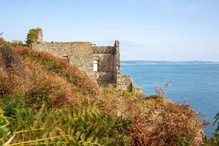 The Devon fishing village destroyed by a storm with just one house left
