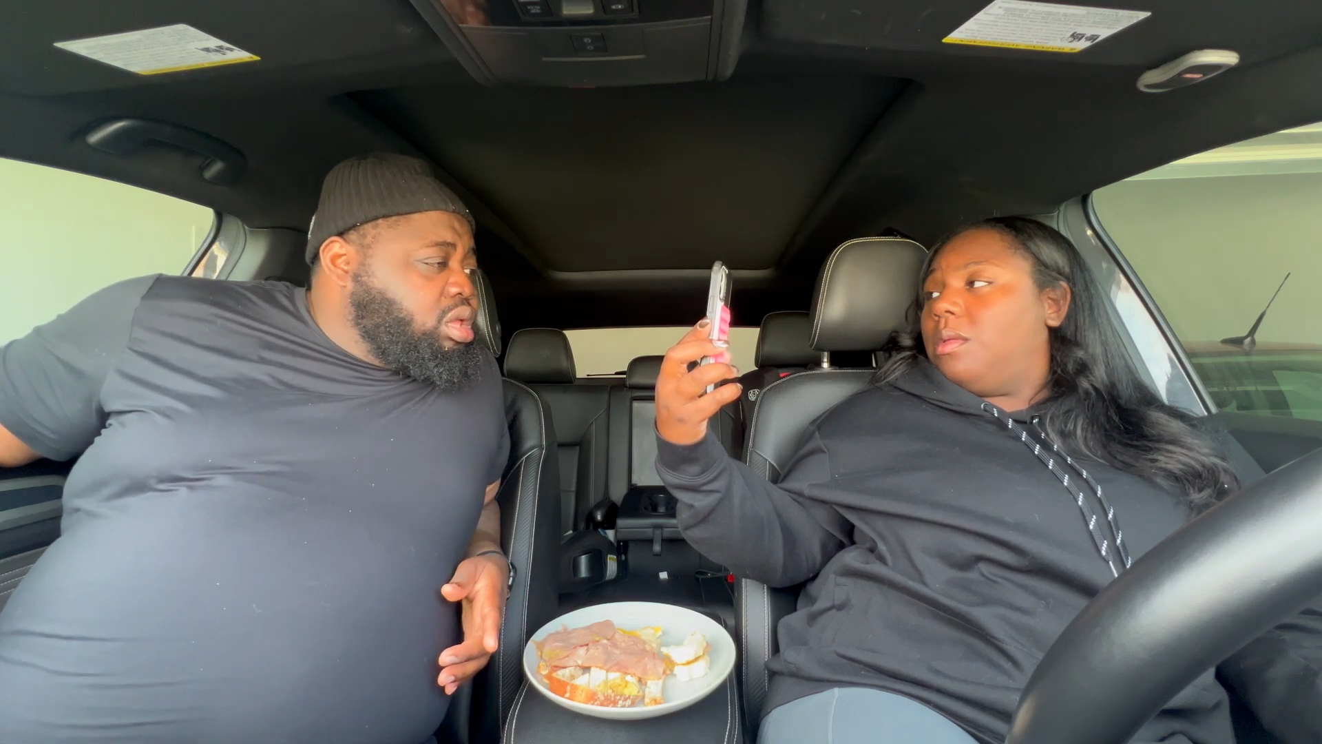 Telling husband he's eating human flesh as a prank