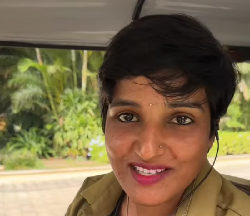 Woman quits IT sector job, now earns Rs. 60,000 a month driving auto ...