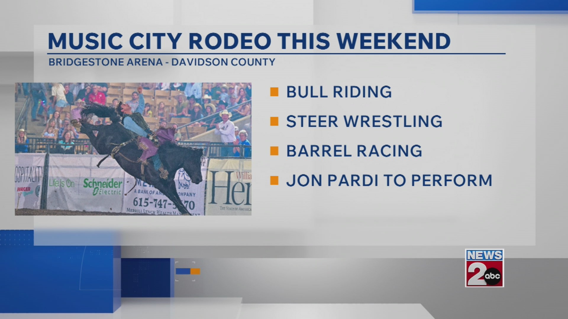 Music City Rodeo happening this weekend
