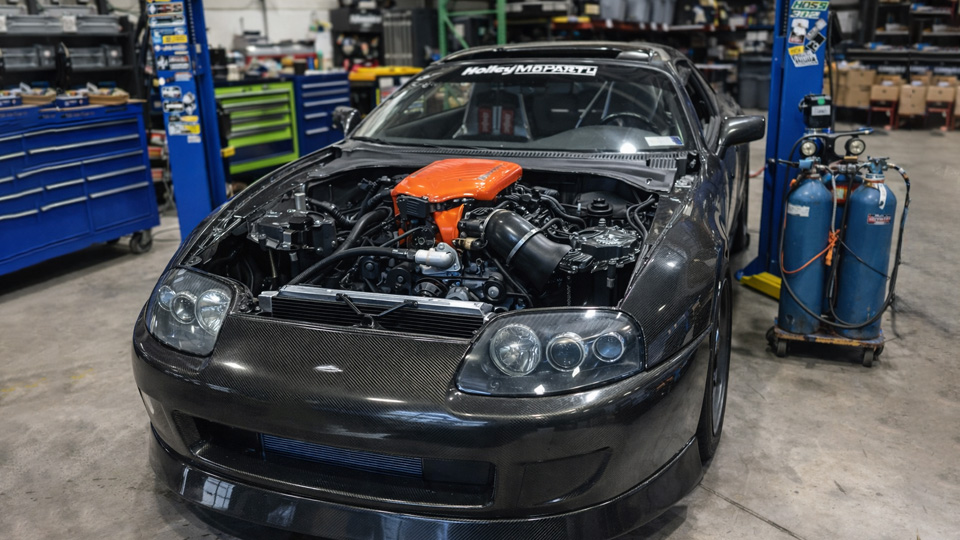 We built a Mopar powered Supra