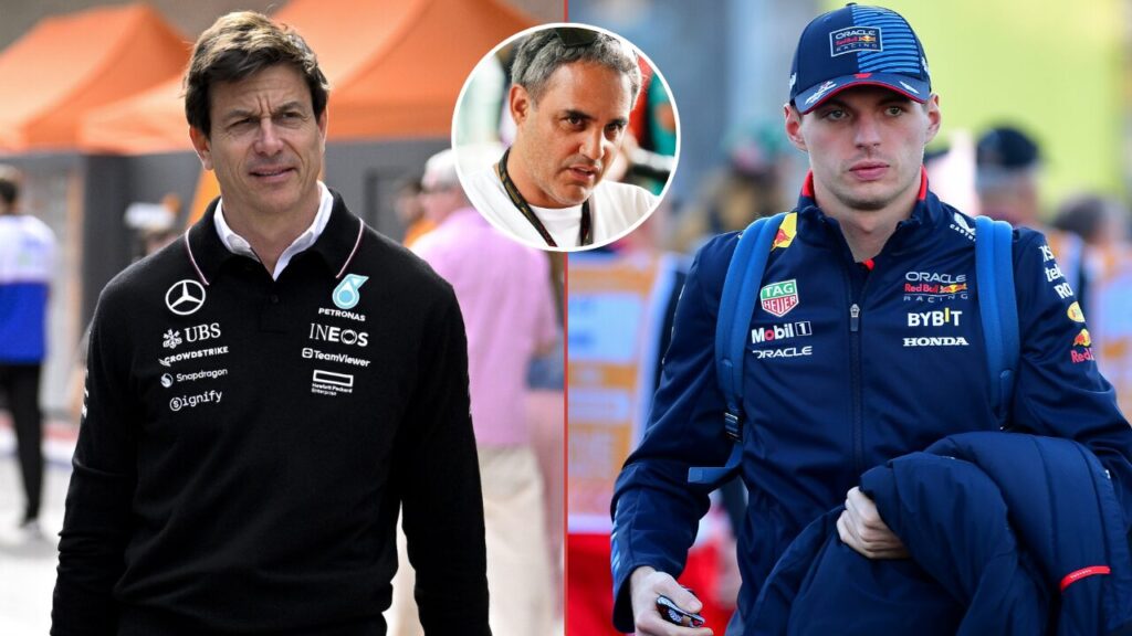 Montoya sends blunt Max Verstappen advice to Toto Wolff over Mercedes ...