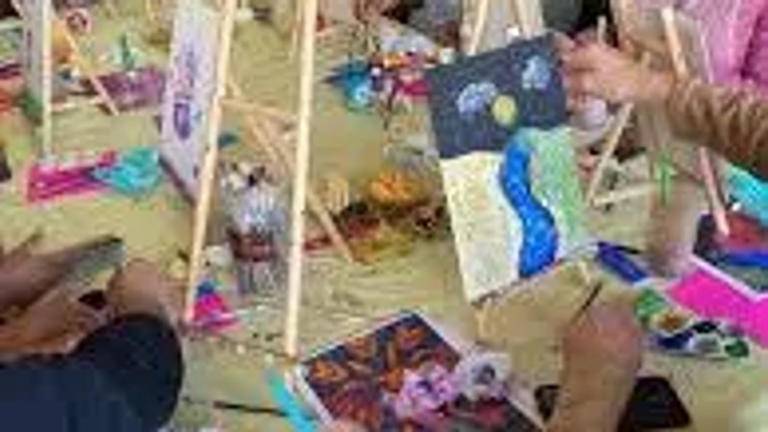 A café morning of creativity and connection