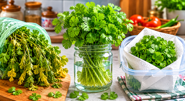 Why coriander leaves die within two days in summer and what to do about it