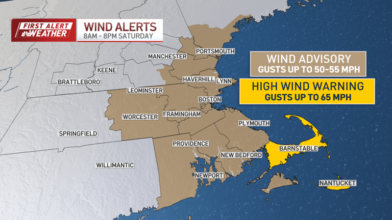 First alert: Winds could gust close to 60 mph for some, power outages ...