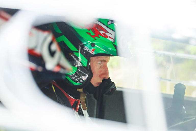 WRC Rally Japan: Evans leads Ogier after Solberg’s dramatic exit