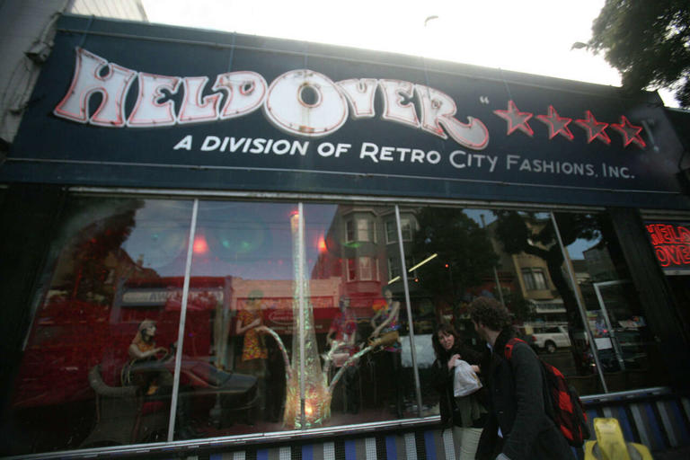 Beloved Haight Street vintage shop Held Over is abruptly closing after ...