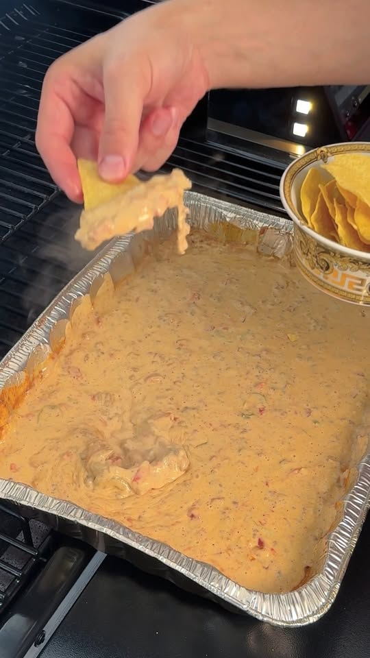 Queso dip with serious cowboy energy