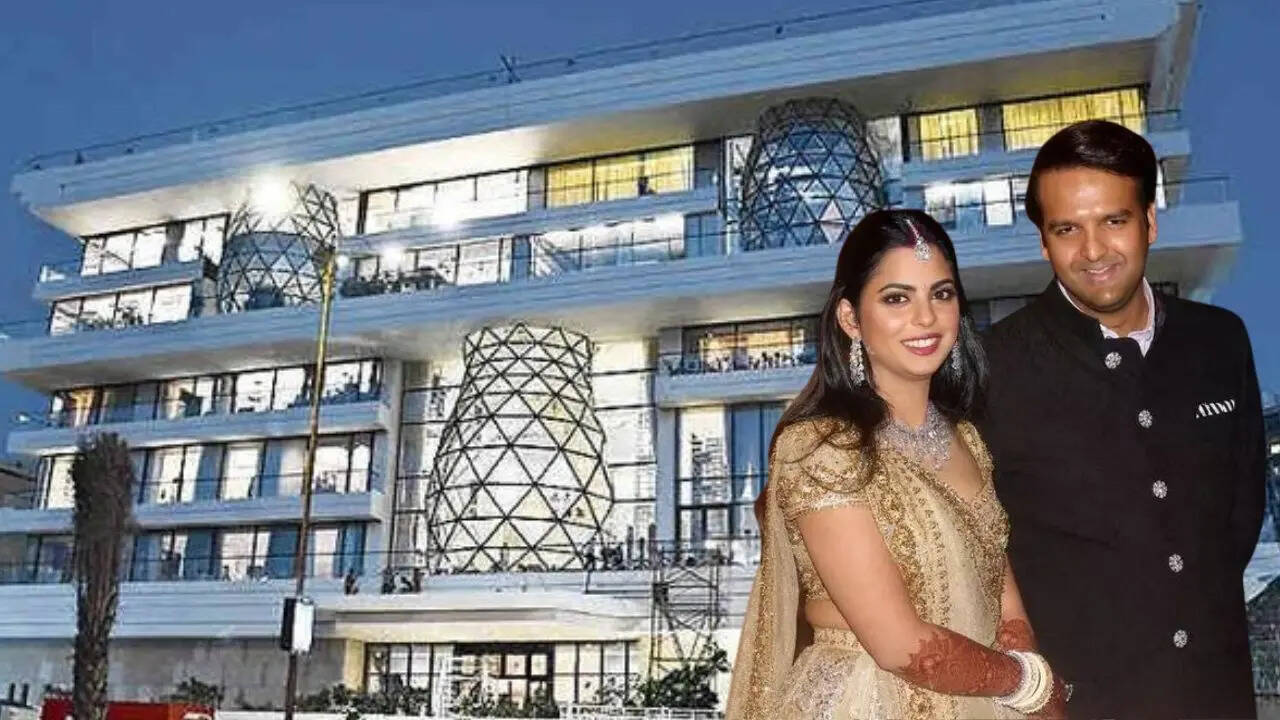 Inside Isha Ambani and Anand Piramal's Rs. 818 crore Mumbai mansion ...