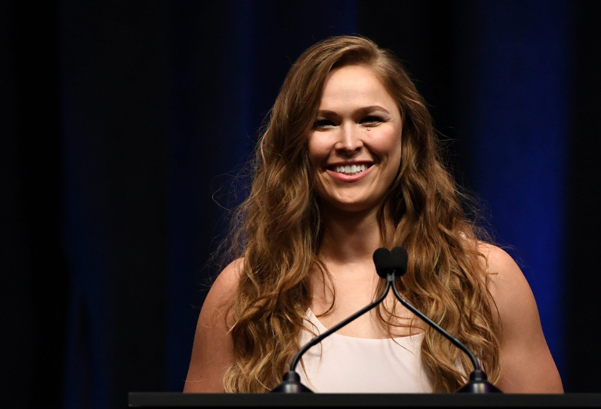 'Kinda cool': Former WWE star Ronda Rousey floats the idea of opening a ...