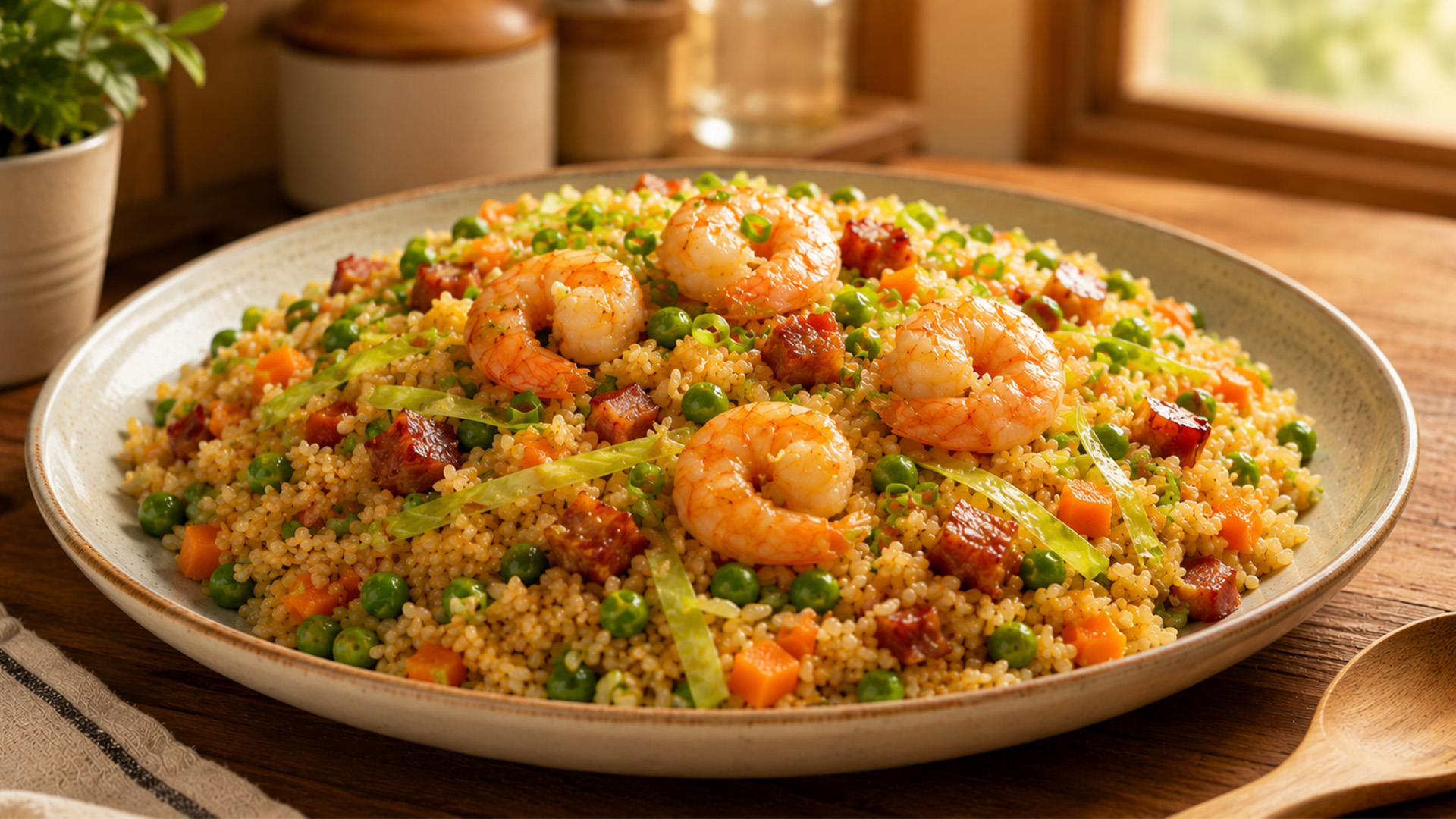 What makes Yang Chow fried rice so popular across Asia