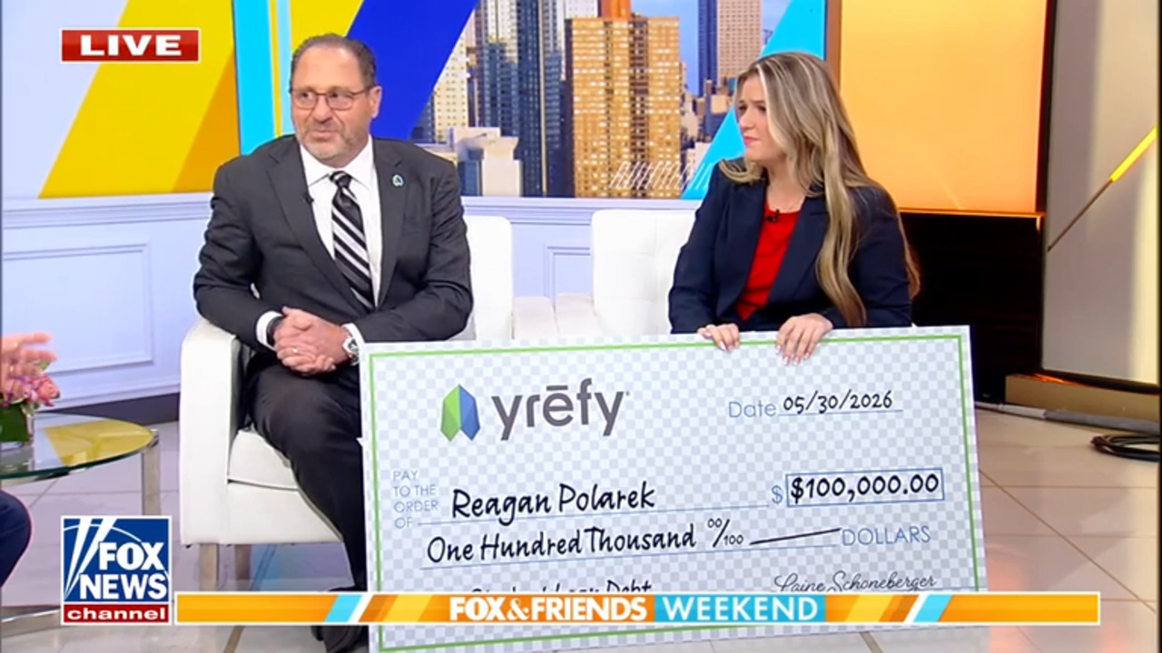 Yrefy pays off $100K in student loan debt for college student