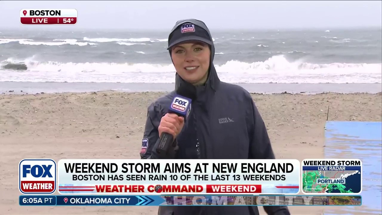 Boston blasted with strong winds, rainy conditions as weekend storm ...
