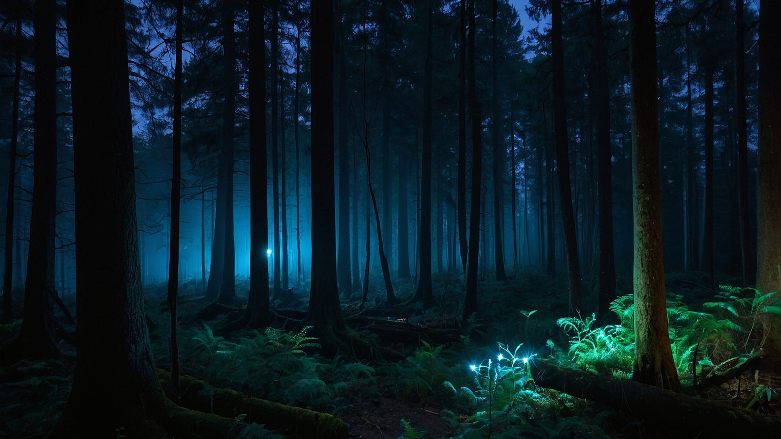 5 magical forests around the world that glow in the dark