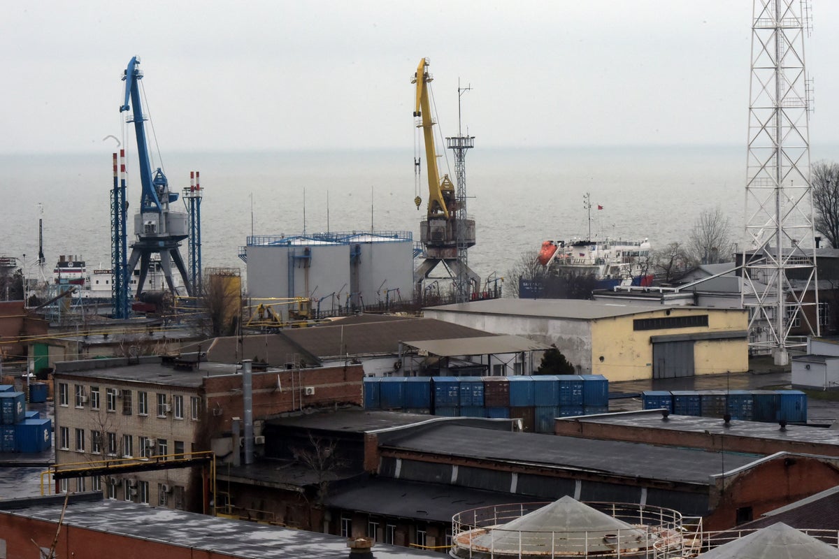 Ukraine live: Russian oil depot and tanker struck by Kyiv drones