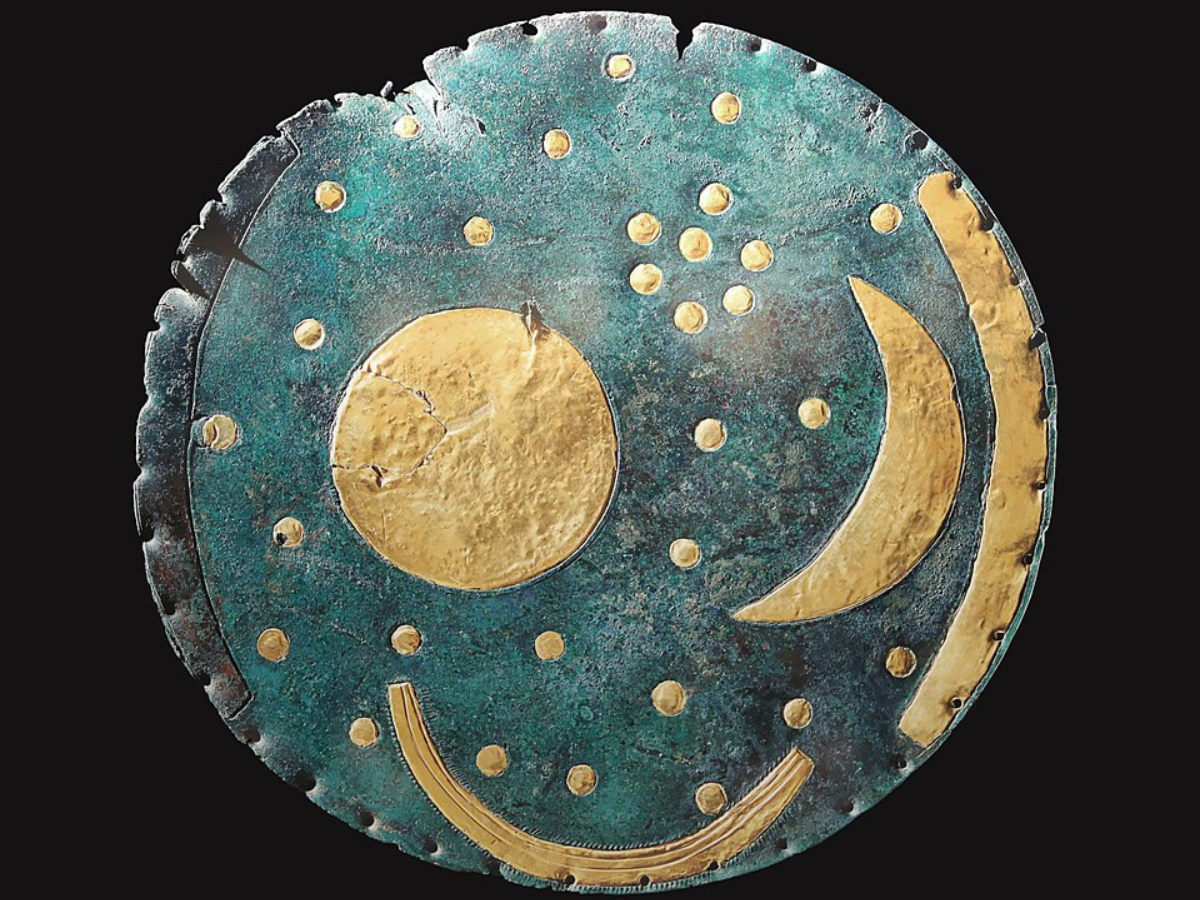 In 1999, treasure hunters illegally dug up a strange disk in Germany ...