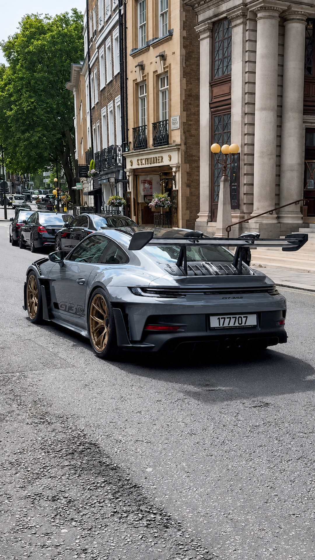 The Porsche GT3 RS carries motorsport DNA into the city