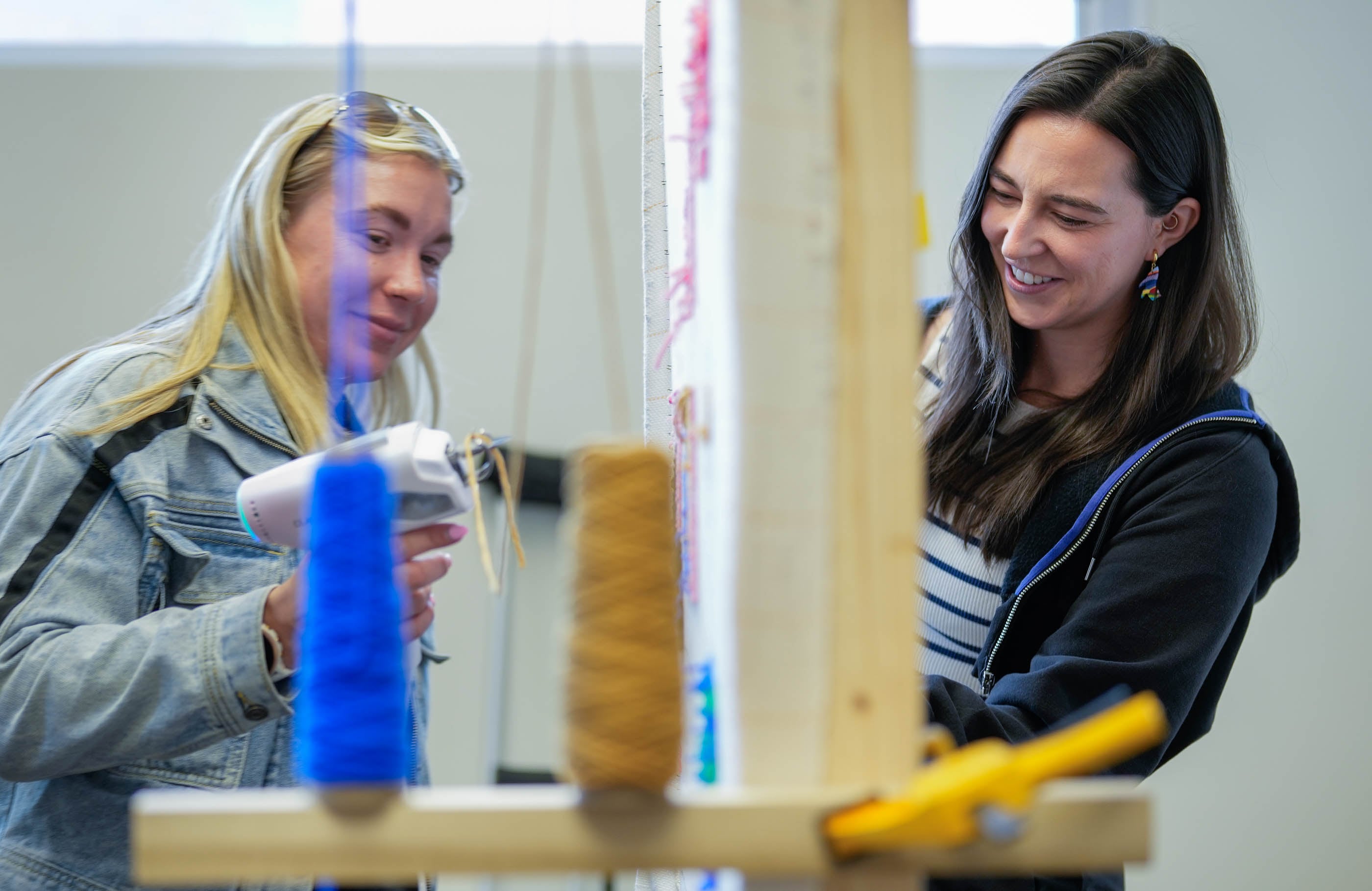 At this new Salt Lake City studio, you can try your hand at rug tufting ...