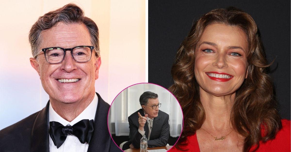 Stephen Colbert reveals who named him as his 'hall pass'