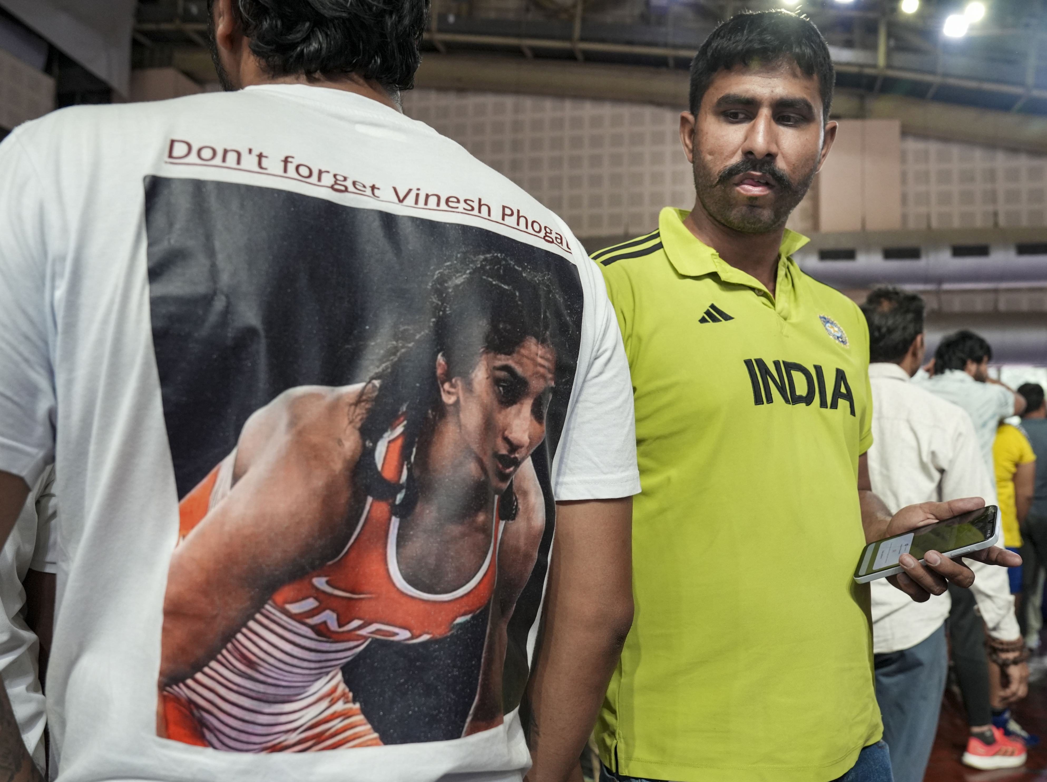 Emotions run high as Vinesh returns to mat