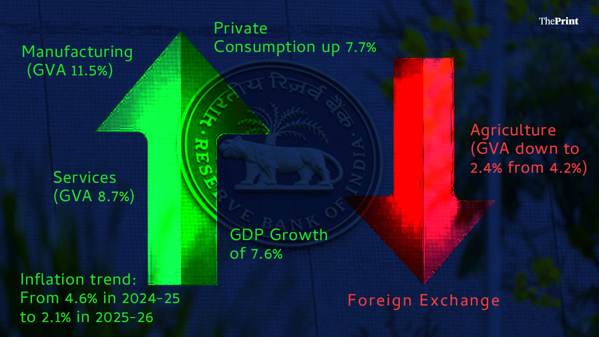 Growth, inflation & the gaps in between: What latest RBI annual report ...