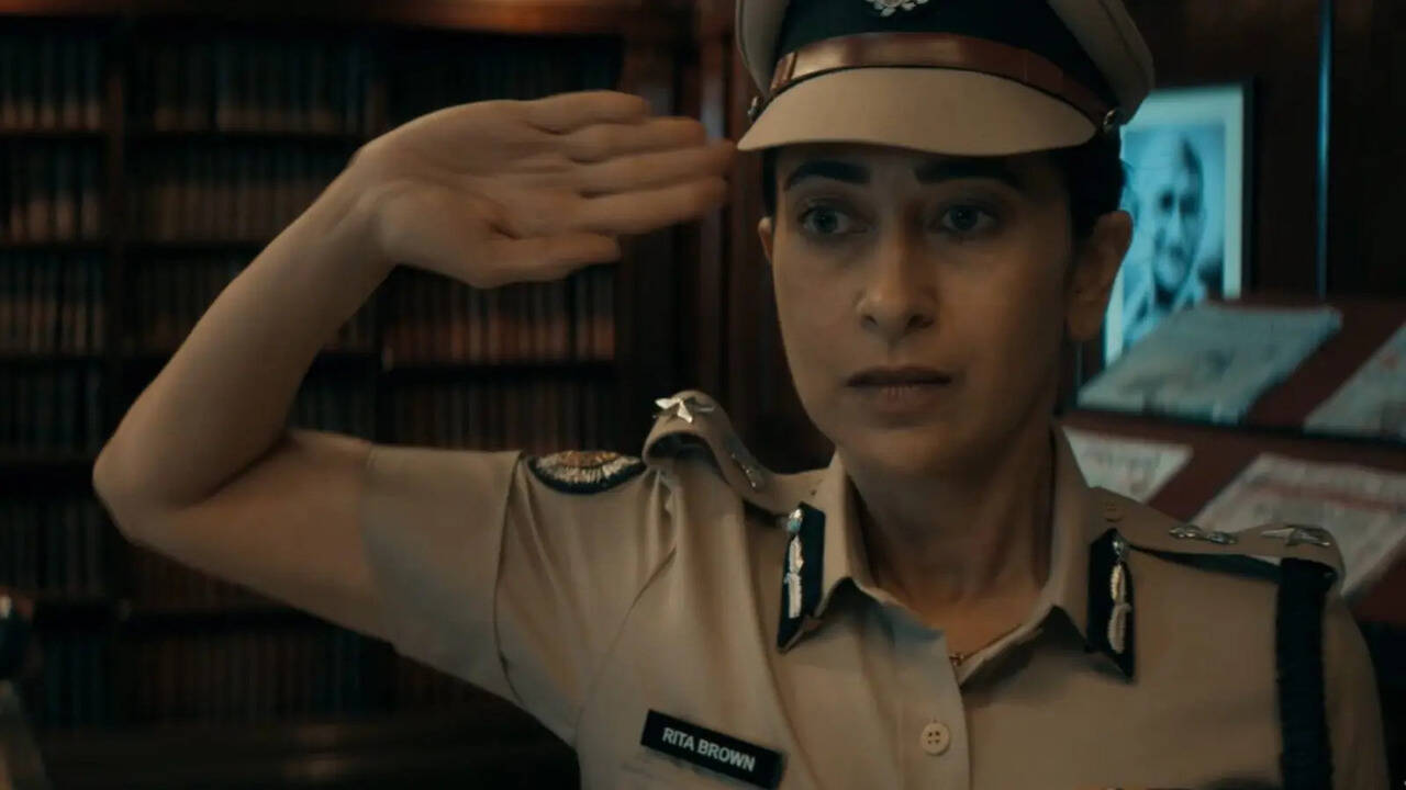 Brown trailer out: Karisma Kapoor plays cop with mysterious past in ...