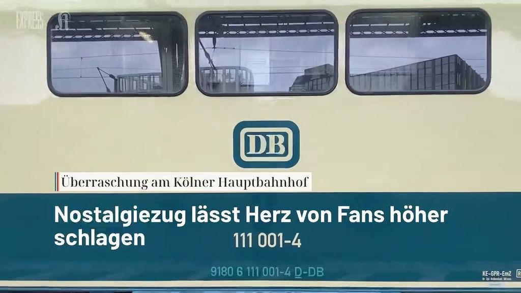 Nostalgie auf Schienen: Mit dem Sonderzug von Köln nach Koblenz