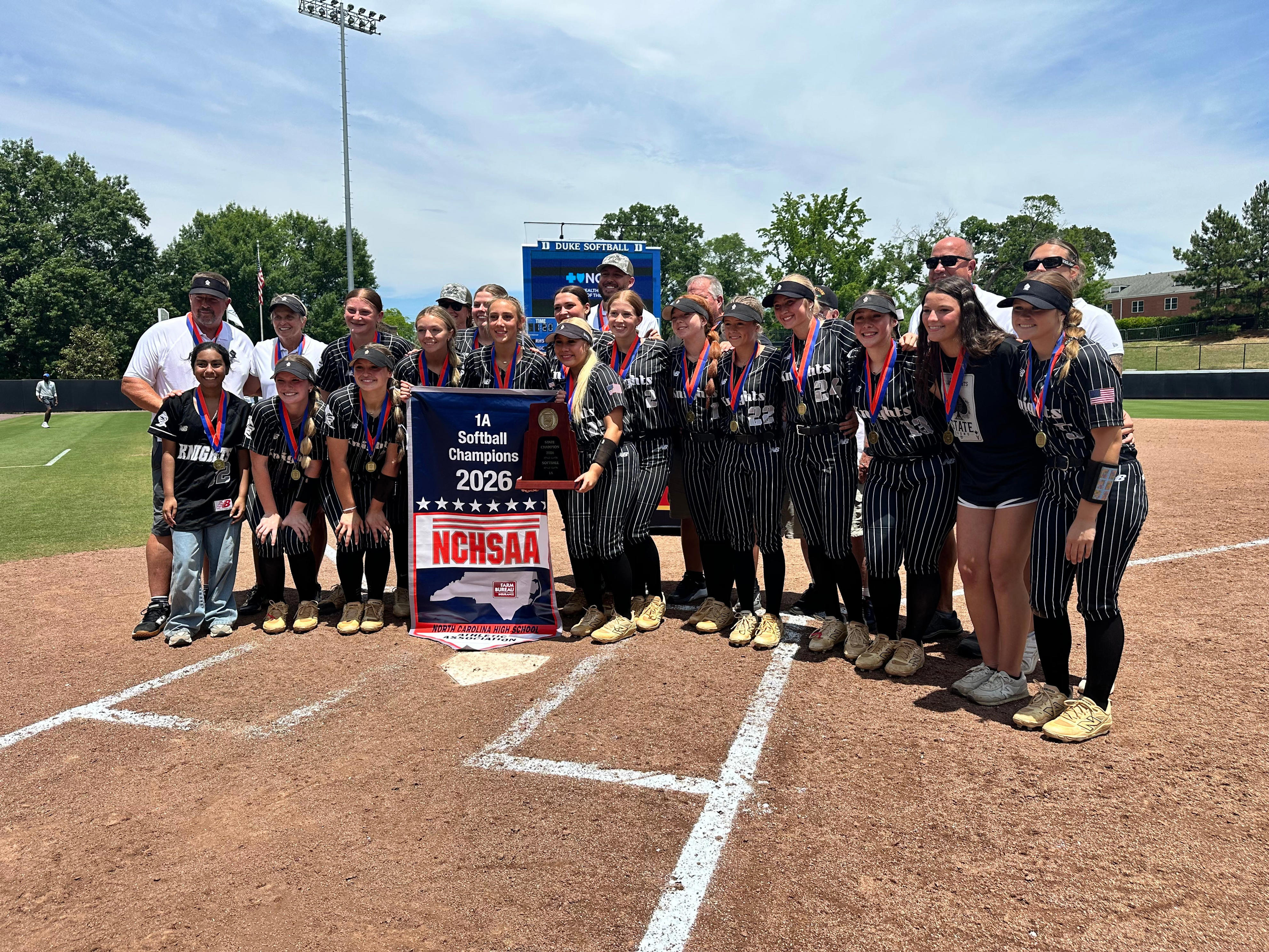 How Robbinsville softball motto brought unselfish joy, first NCHSAA ...