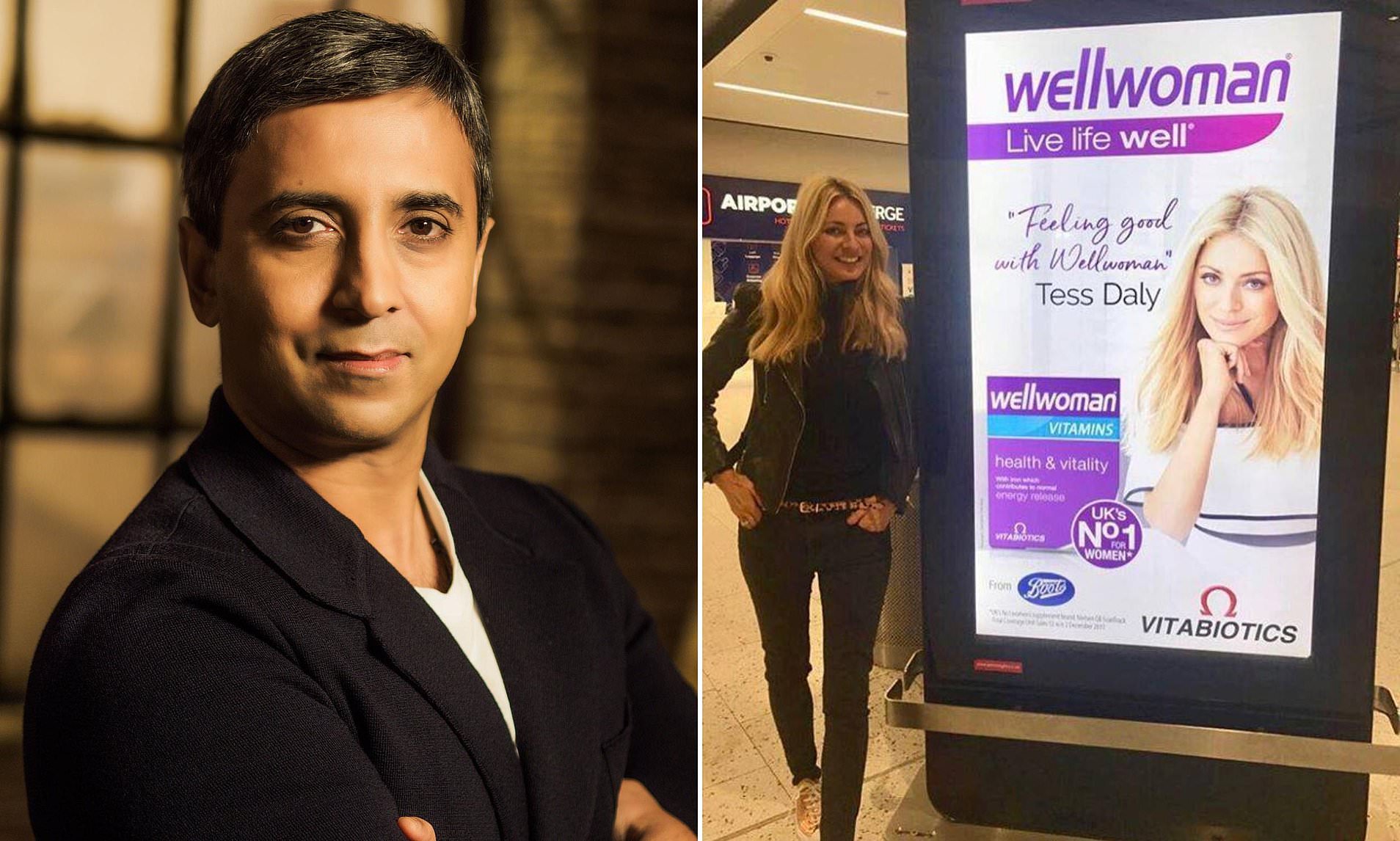 Dragons' Den star is set to sell multivitamin firm backed by Tess Daly ...
