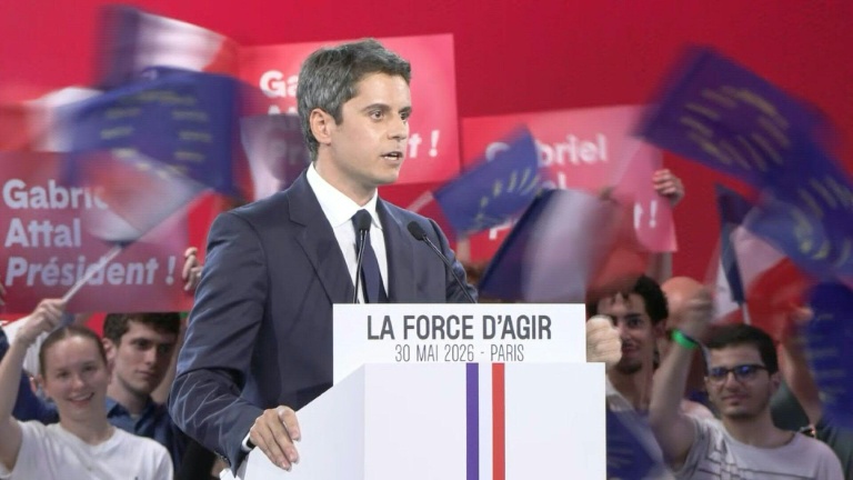 Présidentielle : en meeting, Attal vante sa "force d'agir" et expose sa ...