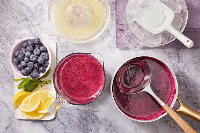 Blueberry lemonade
