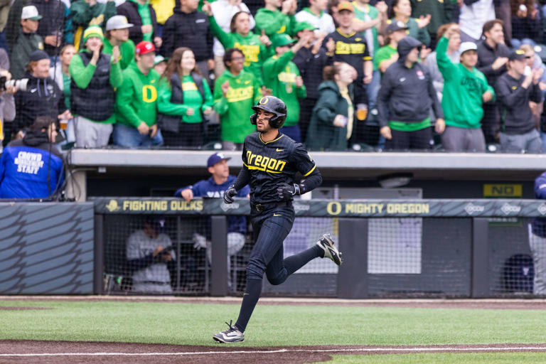 Oregon leaves no doubt in Game 1 of Eugene Regional, a year after 2025 ...
