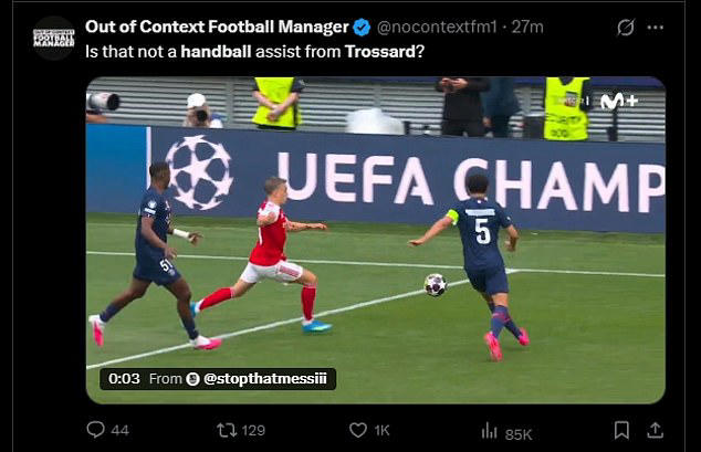 Same old Arsenal? Rivals fury over TWO handball let-offs and no red ...