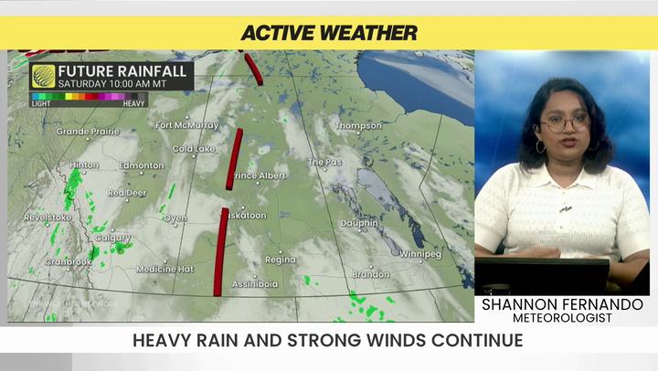 Prairies brace for multi-day storm event with heavy rain and strong winds
