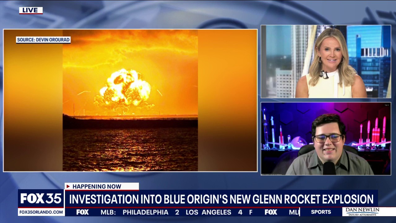 Investigation into Blue Origin's New Glenn rocket explosion