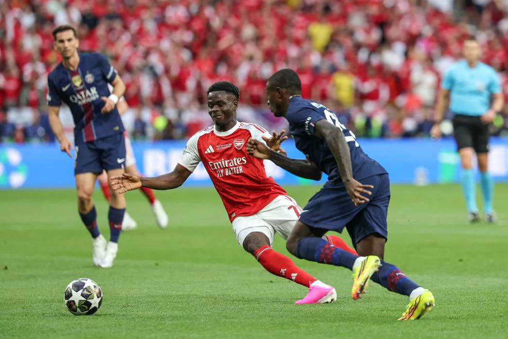 UCL: First half in pictures as Havertz give Arsenal early lead against ...