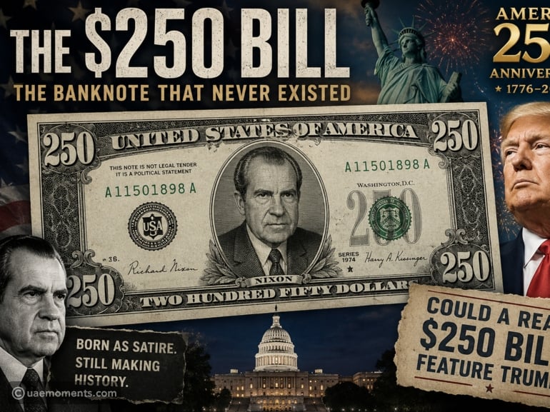 The curious story behind the $250 bill and why Donald Trump is part of ...
