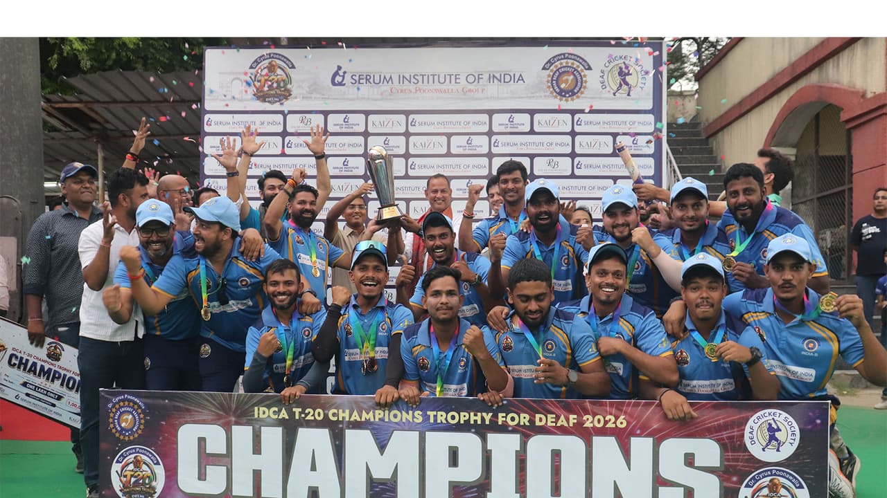 IDCA T20 Deaf Champions Trophy: India B crowned inaugural champions
