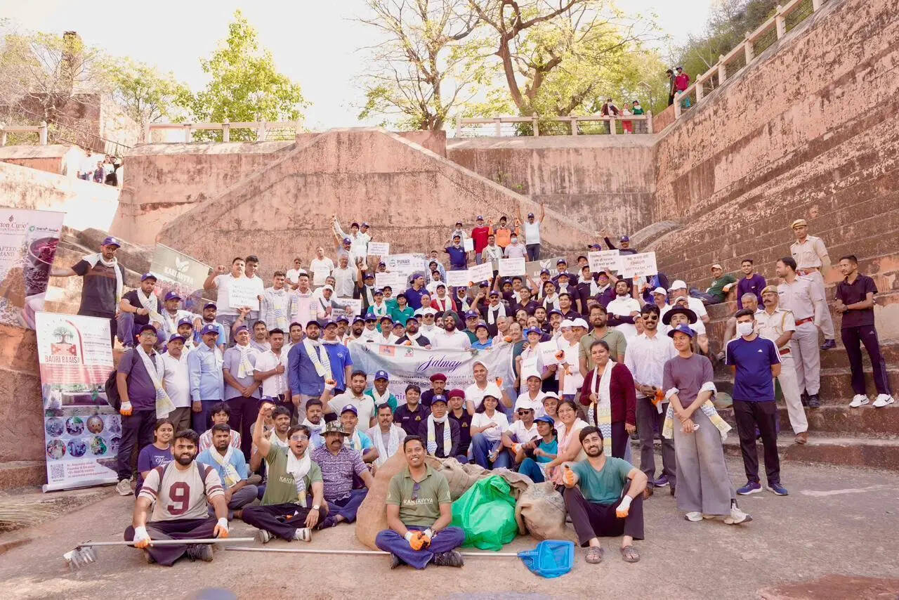 Nahargarh clean-up drive reveals scale of visitor littering