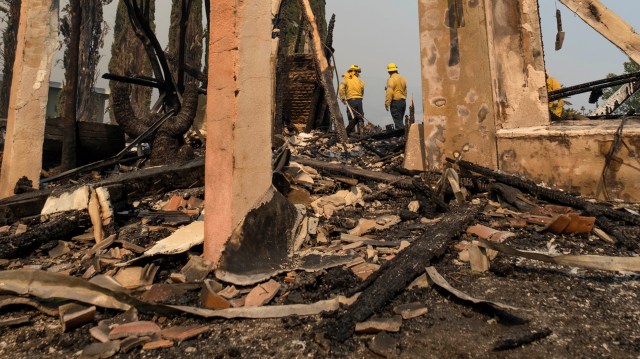 Firefighters combing through ashes of burned California home find ...