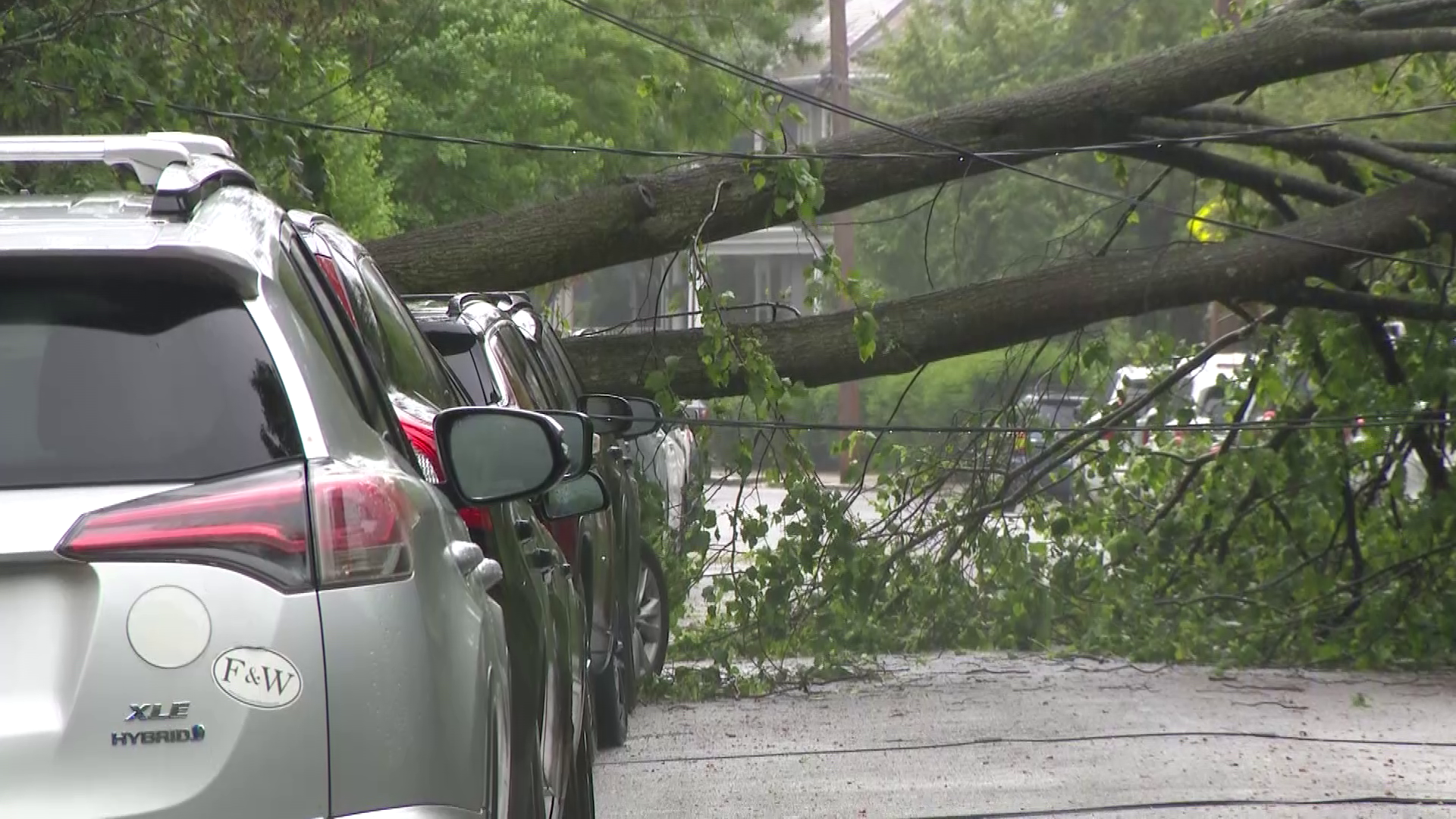 Heavy rain, winds across Massachusetts; thousands without power