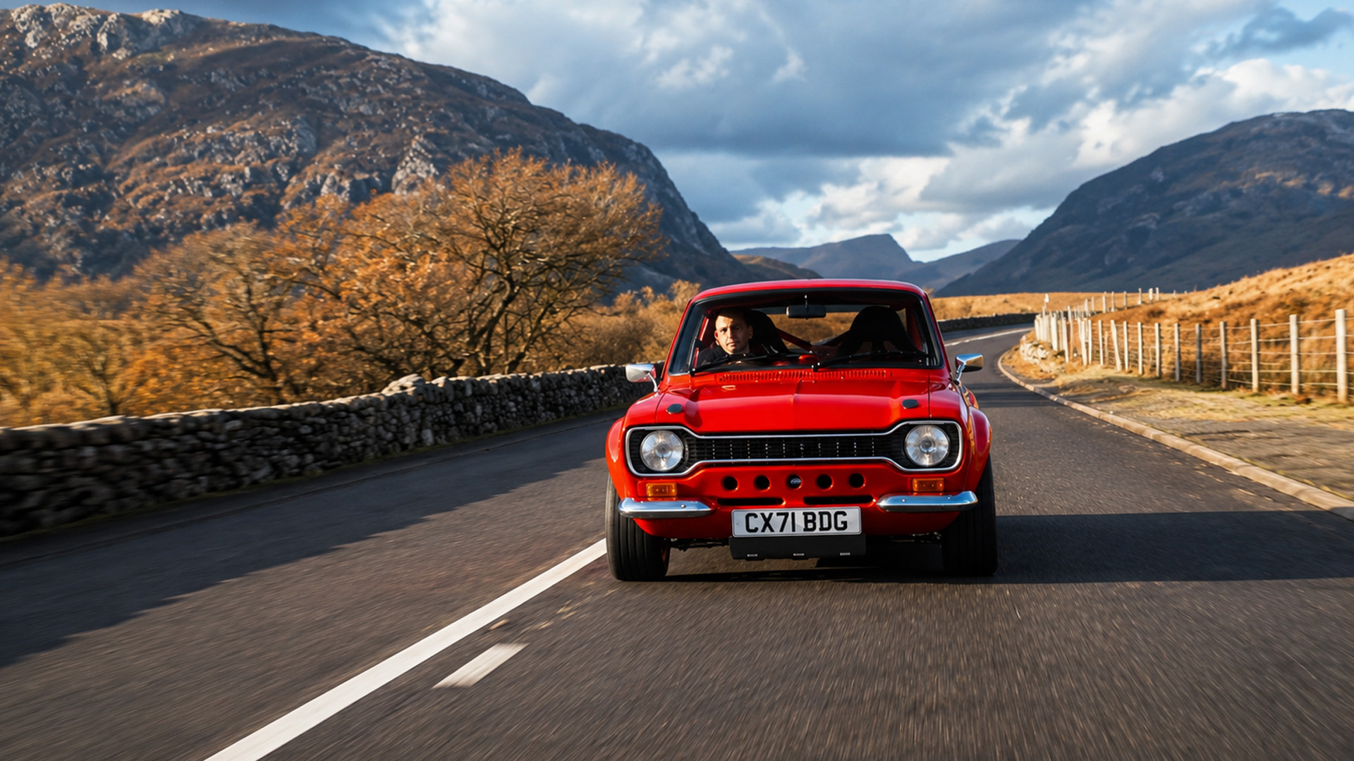 Classic Ford Escort blends classic style with modern performance