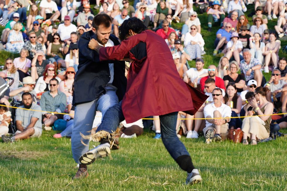 Shin-kicking champion crowned at traditional rural games dating back ...