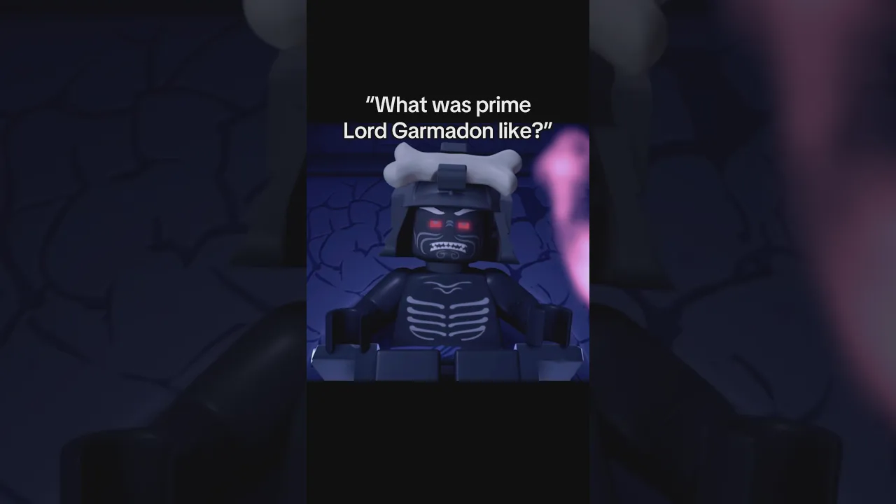 Garmadon en su forma Prime daba miedo