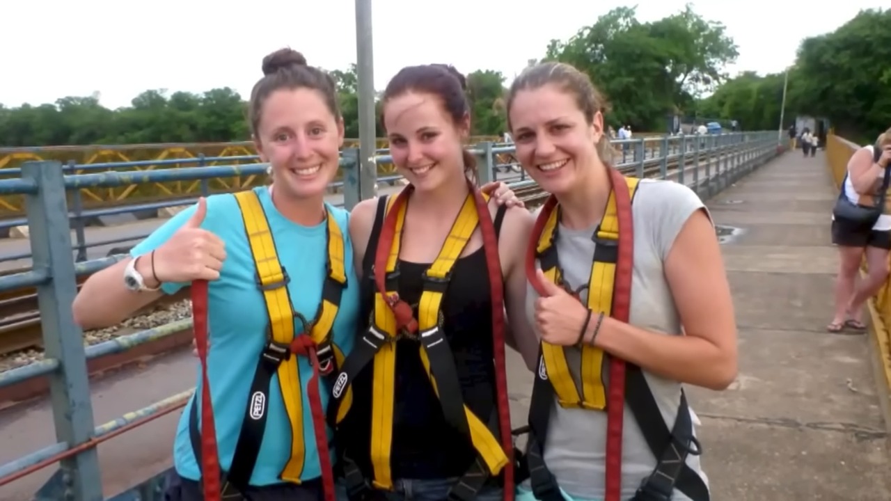 The bungee cord snapped - then she fell 360 feet into crocodile ...
