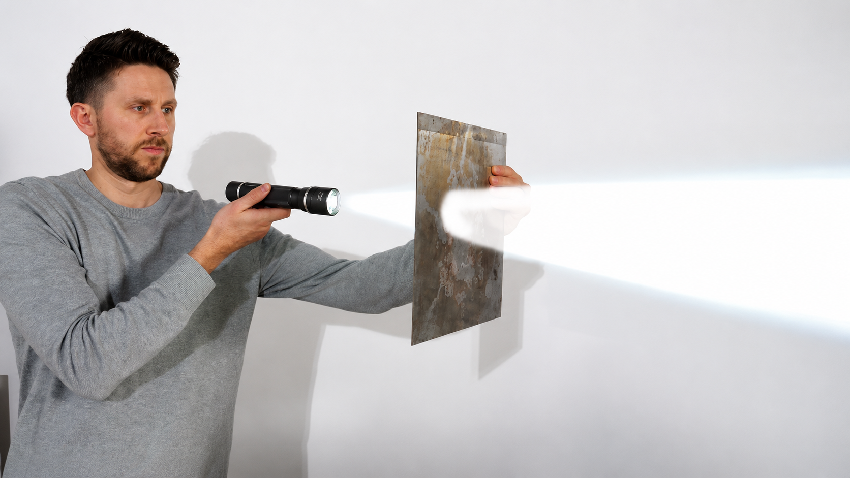 Light through solid metal sounds impossible
