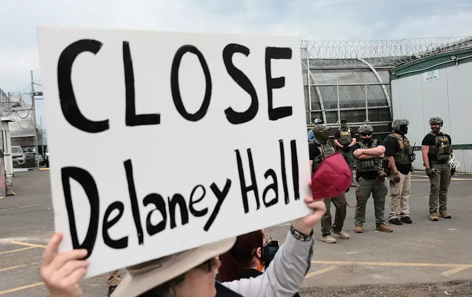 Protester charged with assaulting ICE agents amid Newark unrest
