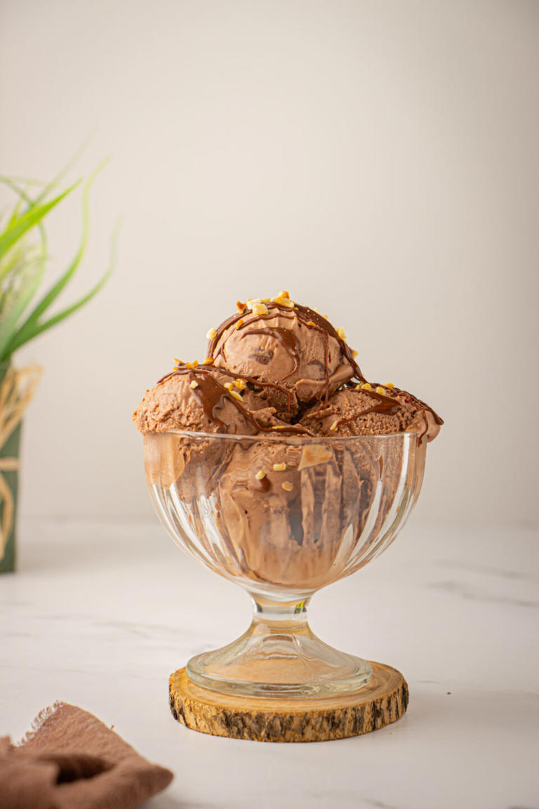 Gelato alla Nutella senza gelatiera